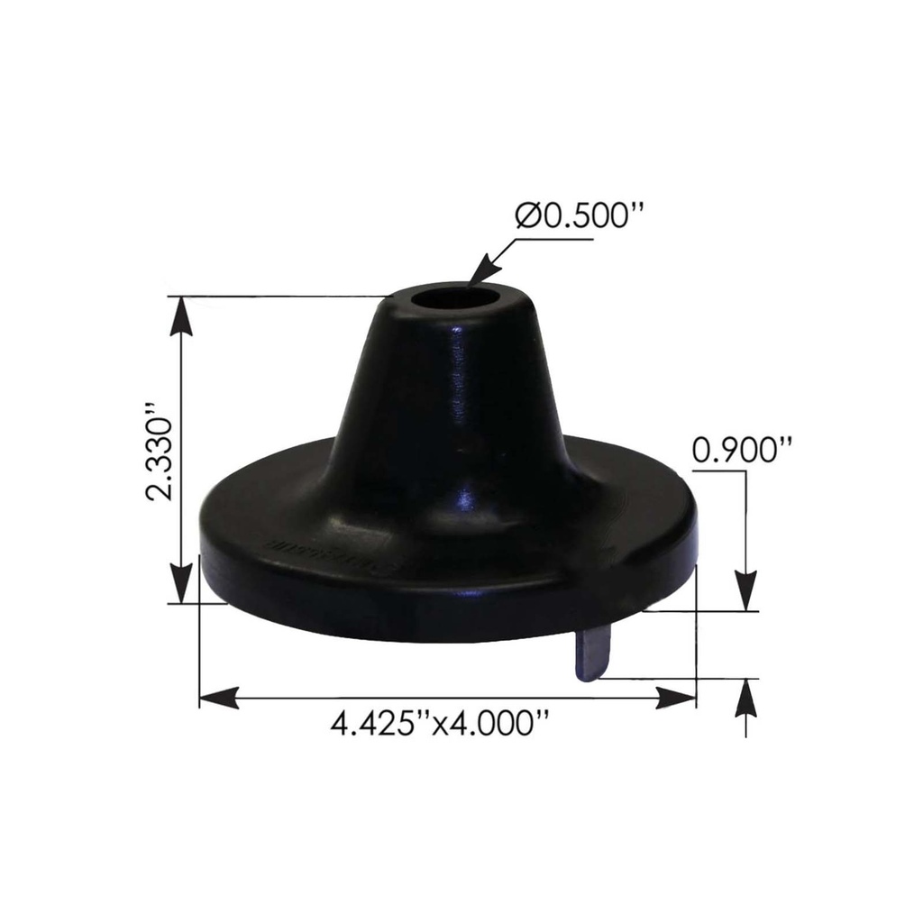 Hood Bumper Poly Freightliner M17455UB A18-59704-000 A17-20868-000 ...
